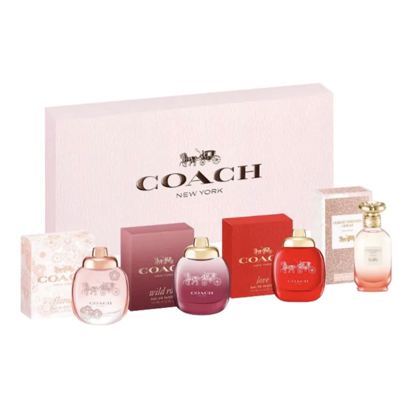 ORIGINAL Coach Miniature Perfume Set (2023), Women's Fashion, Watches ...