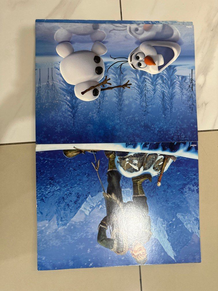 original frozen the postal collection 40 removable poster, Hobbies ...