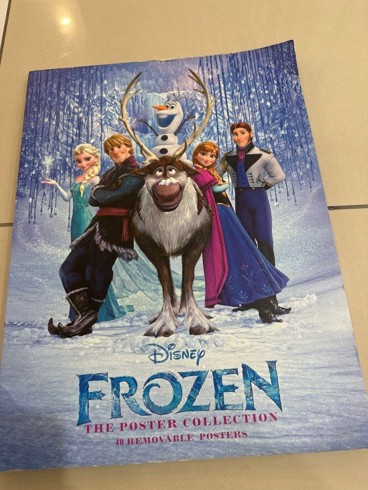 original frozen the postal collection 40 removable poster, Hobbies ...