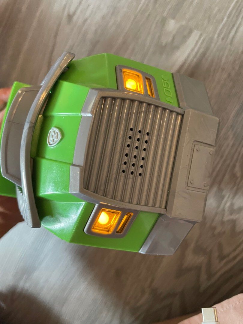 Original spin master Lights and sounds Paw patrol Rocky green recycle ...
