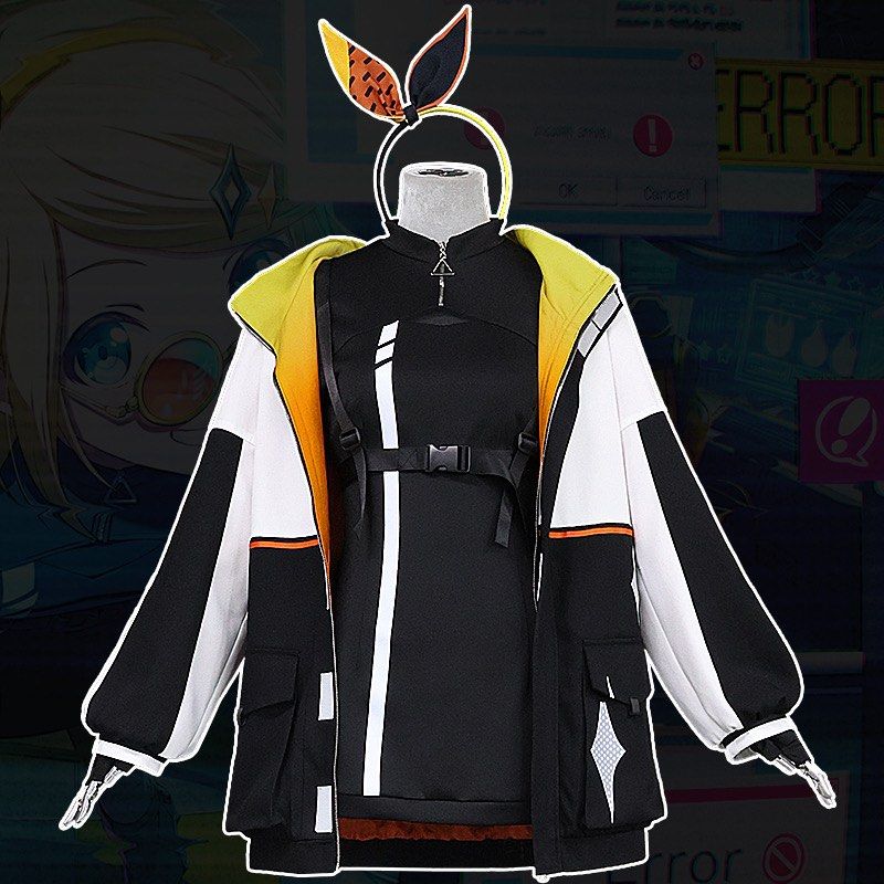 [PO] Kagamine Rin Cyberpunk Dead Boy Costume Project Sekai Pjsk Cosplay ...