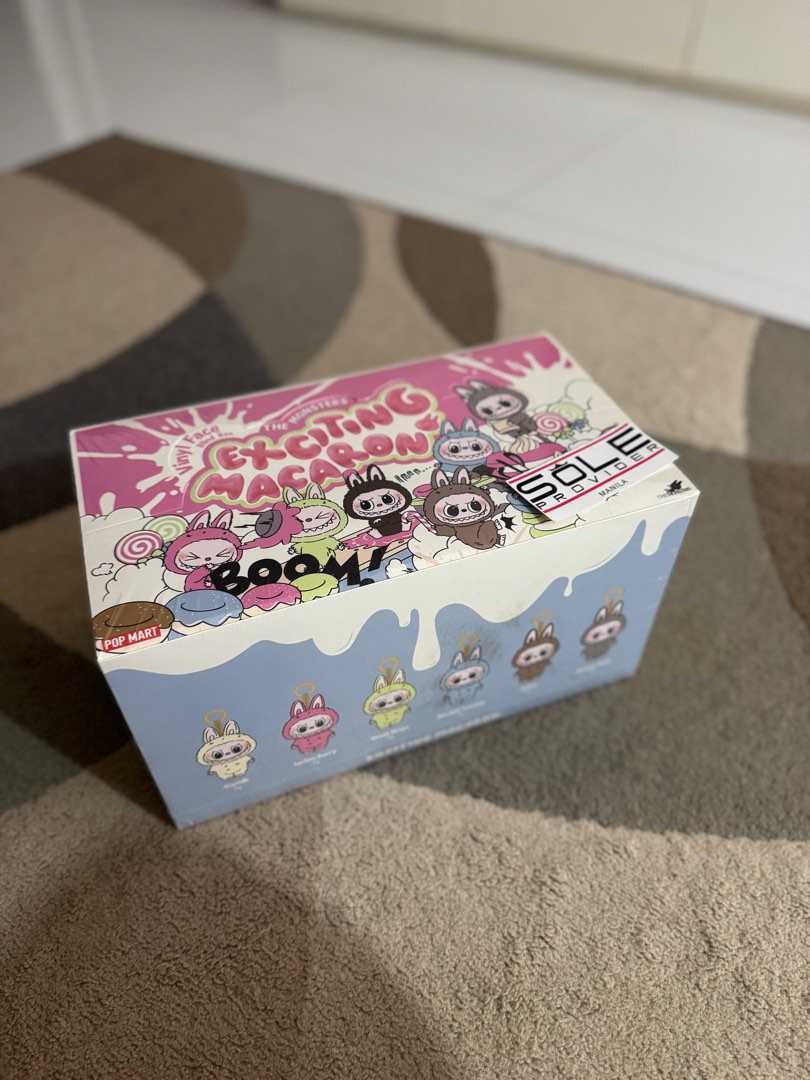 Pop mart Labubu exciting macaron v1, Hobbies & Toys, Toys & Games on ...