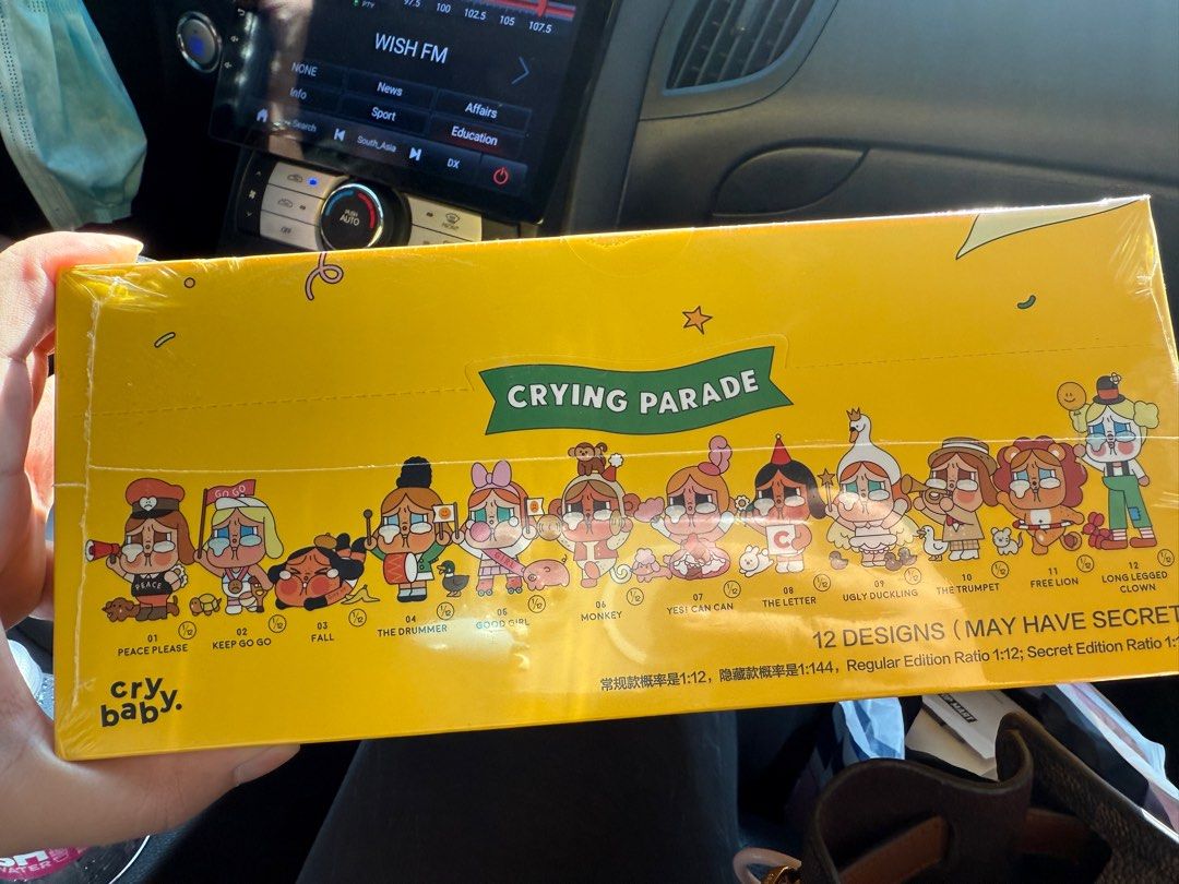 Popmart Crybaby Crying Parade Series Set, Hobbies & Toys, Toys & Games ...