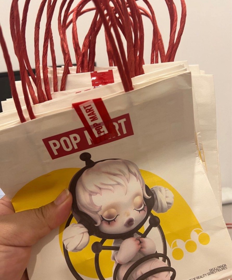 PopMart Paper Bags, Hobbies & Toys, Toys & Games on Carousell