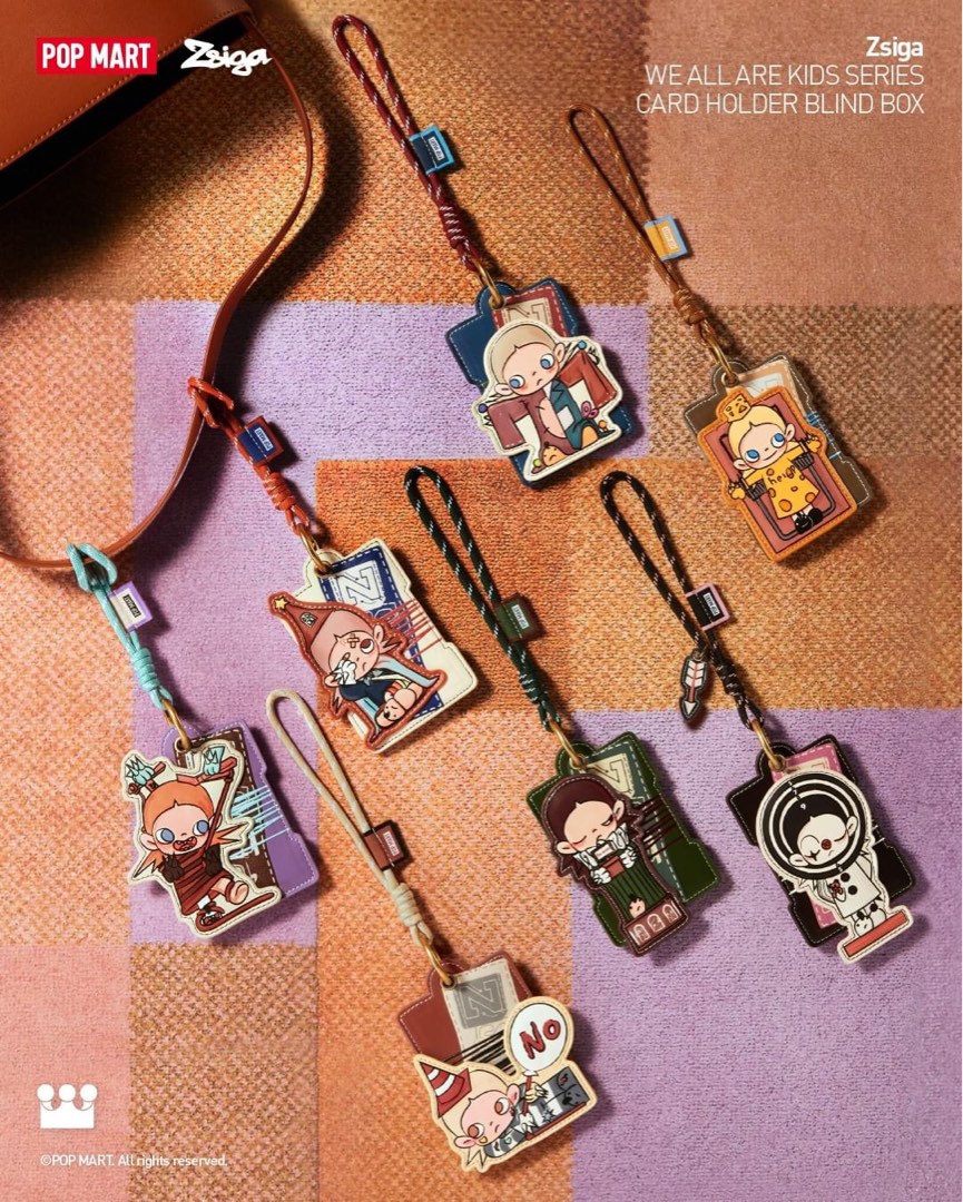 POPMART ZSIGA card holder, Hobbies & Toys, Collectibles & Memorabilia ...