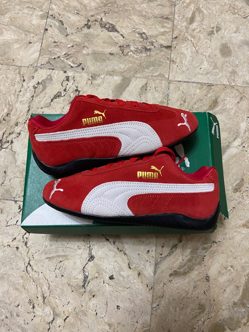Puma Speedcat Red, Women's Fashion, Footwear, Sneakers on Carousell