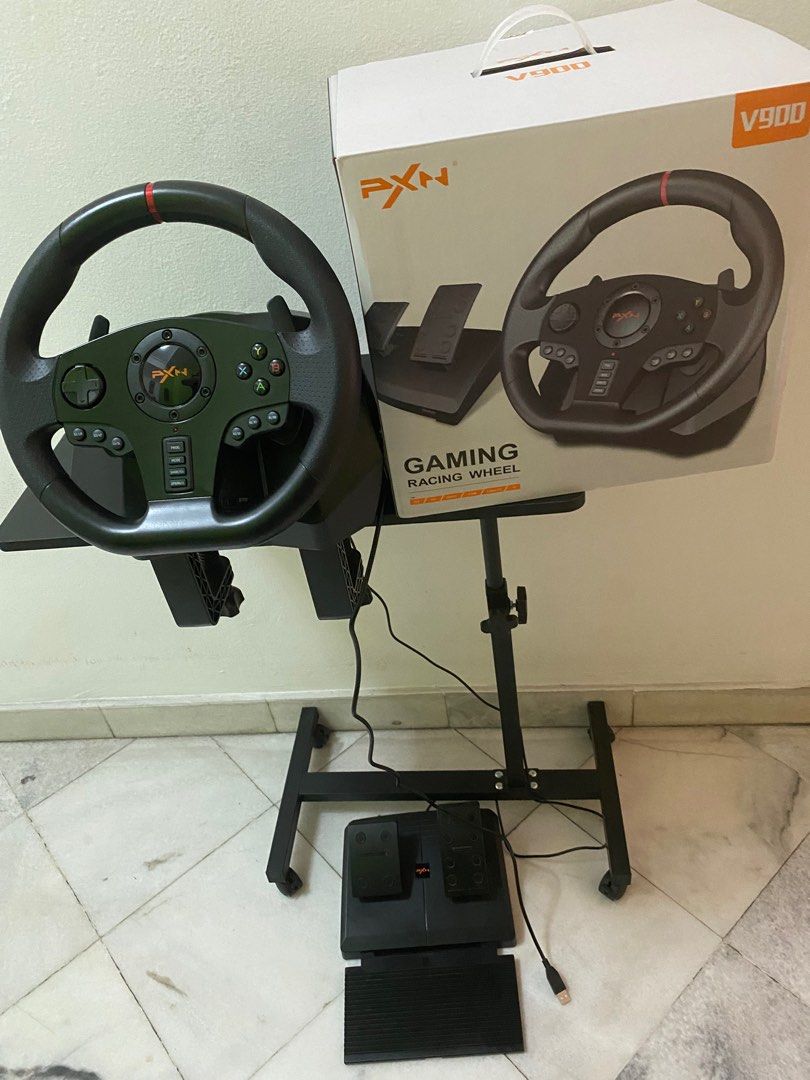 PXN V900 Sim Racing Wheel for PC, PS, XBOX, Nintendo, Video Gaming ...