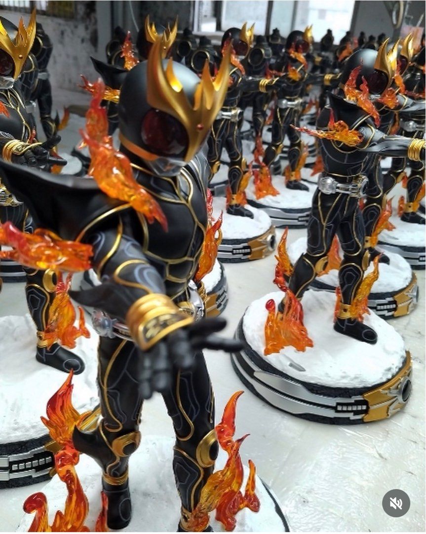 READY STOCK - YS Studio - Kamen Rider Series - Kyuuga GK, Hobbies ...