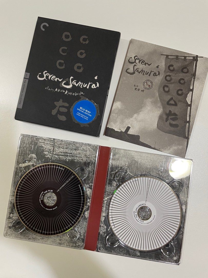 Seven Samurai AKIRA KUROSAWA The Criterion Collection Bluray USED ...
