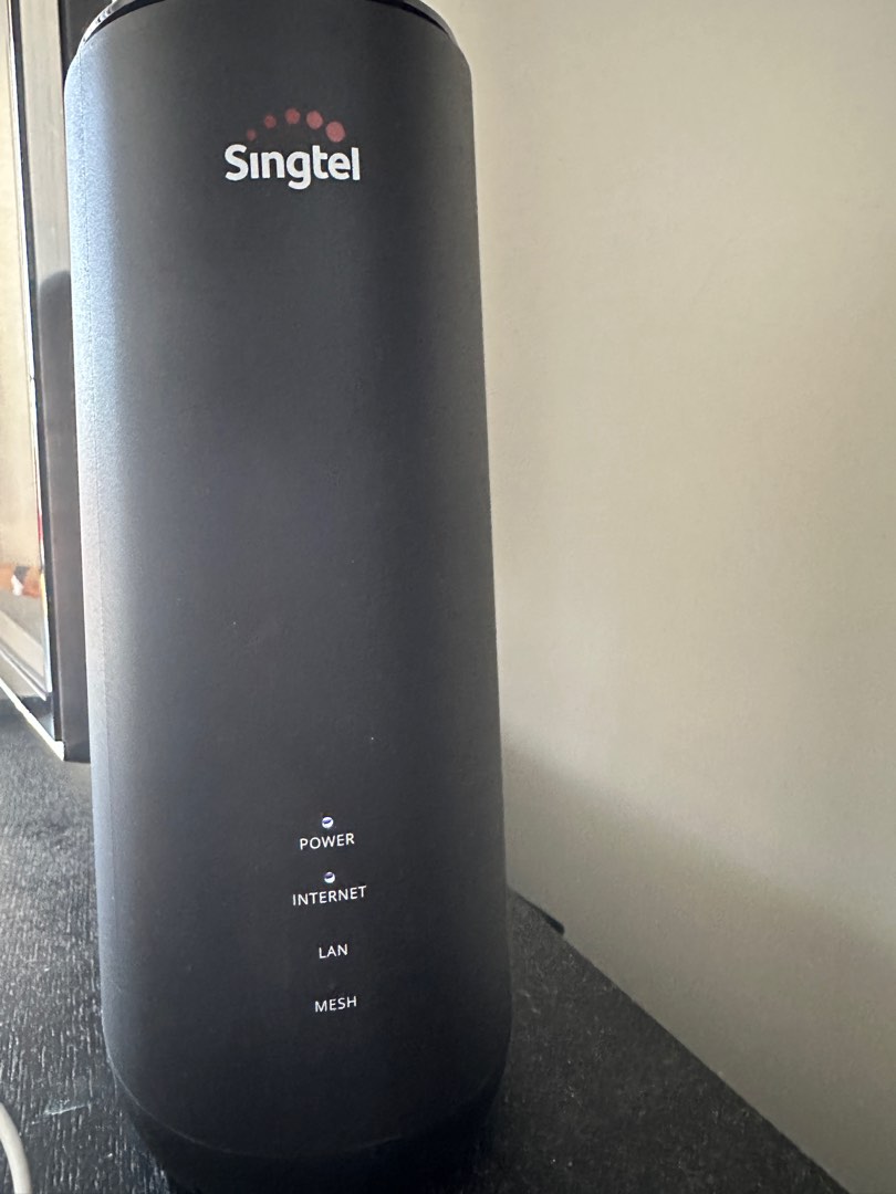 Singtel Wi-Fi Router set, TV & Home Appliances, TV & Entertainment ...