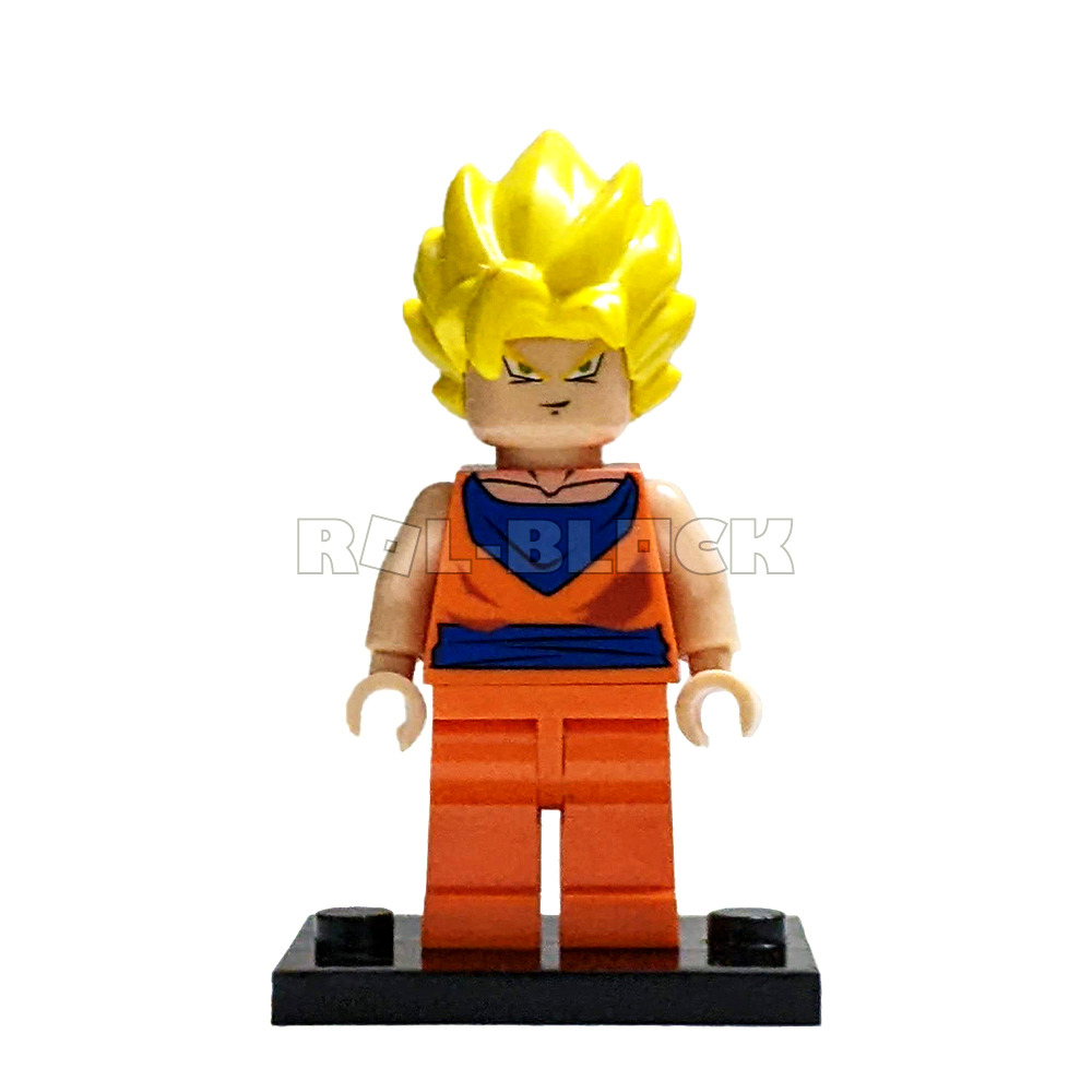 Son Goku Super Saiyan (Dragon Ball Z) minifigure / minifig 'Lego ...