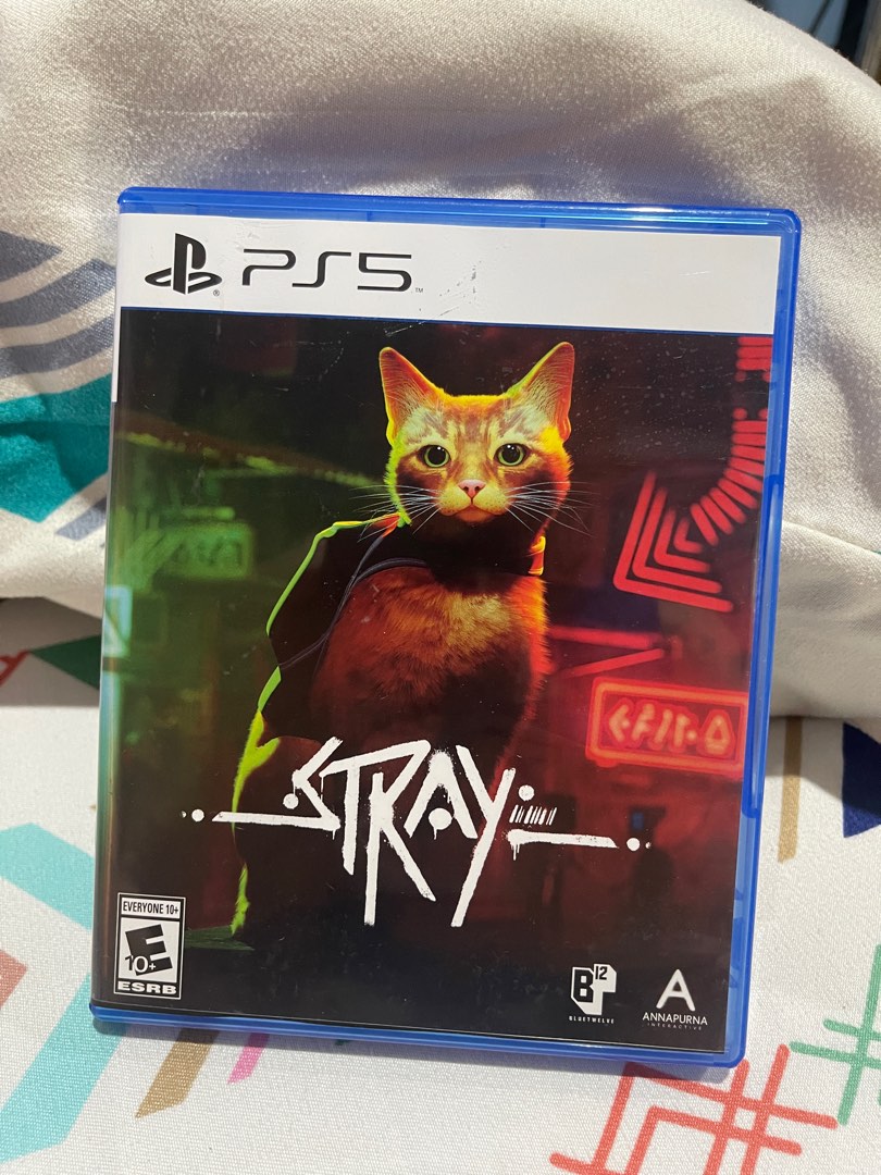 Stray PS5 with photo cards, Video Gaming, Video Games, PlayStation on ...
