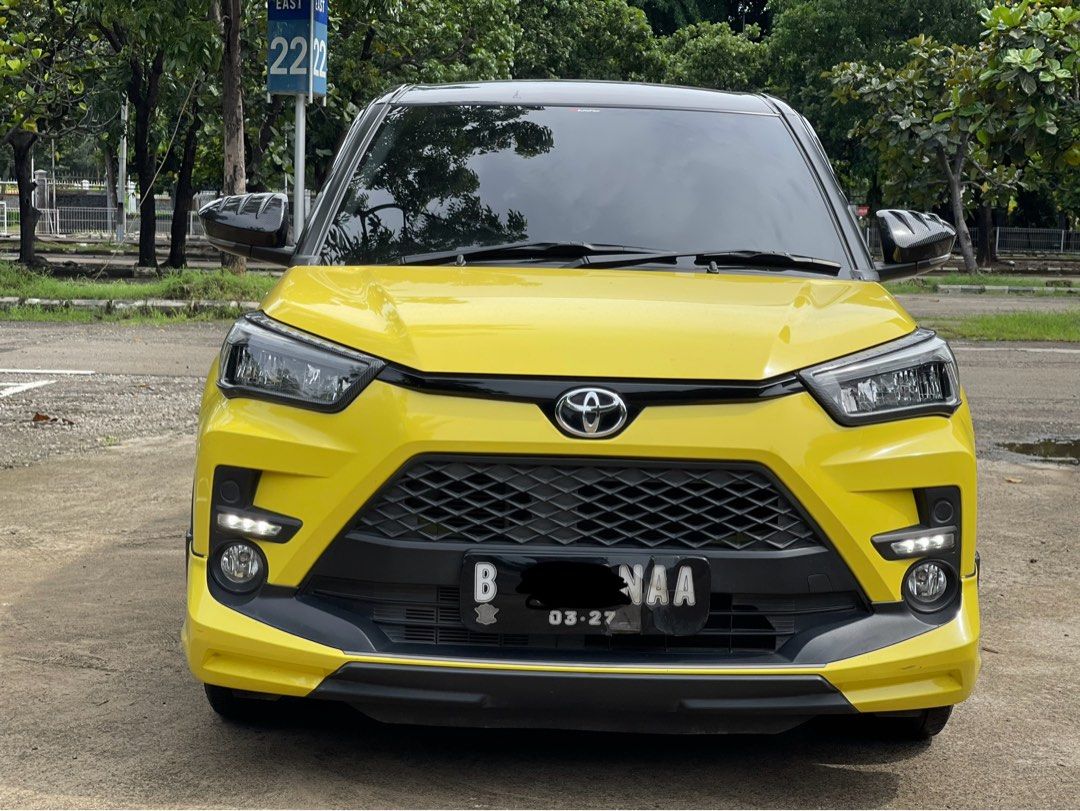SUV TERMURAH RAIZE GR SPORT AT KUNING 2022 MOBIL SIAP PAKAI, Mobil ...