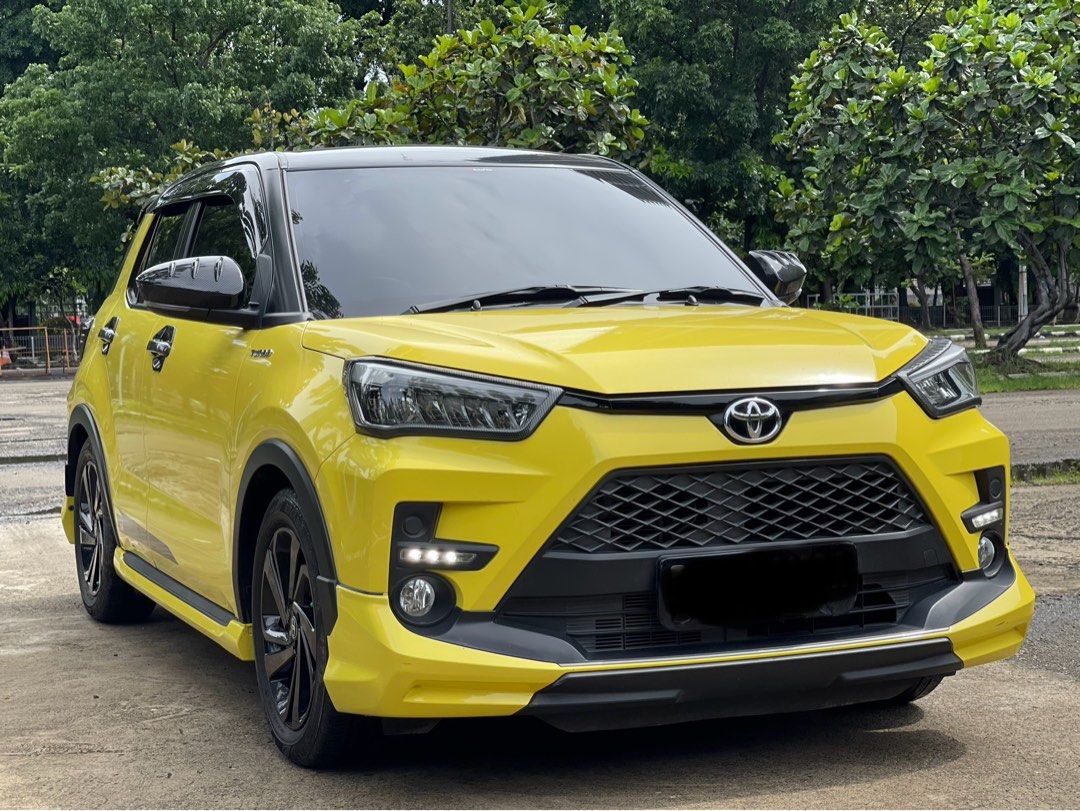 SUV TERMURAH RAIZE GR SPORT AT KUNING 2022 MOBIL SIAP PAKAI, Mobil ...