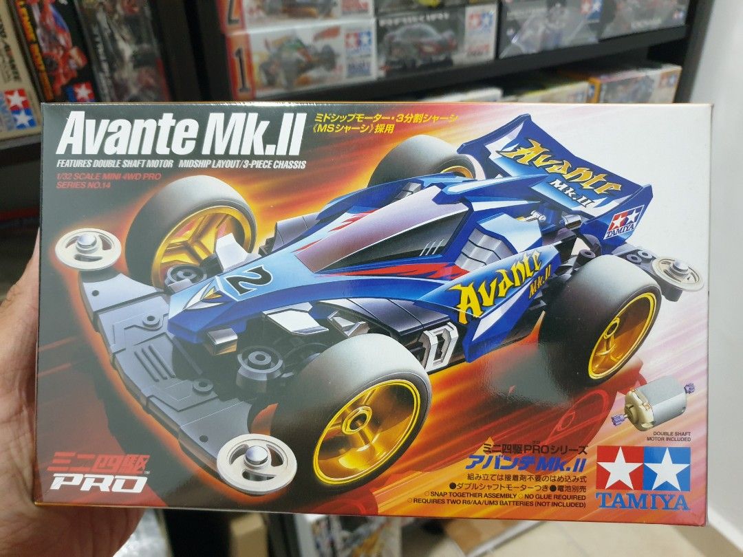 Tamiya Mini 4WD Avante MK.II 18614, Hobbies & Toys, Collectibles ...