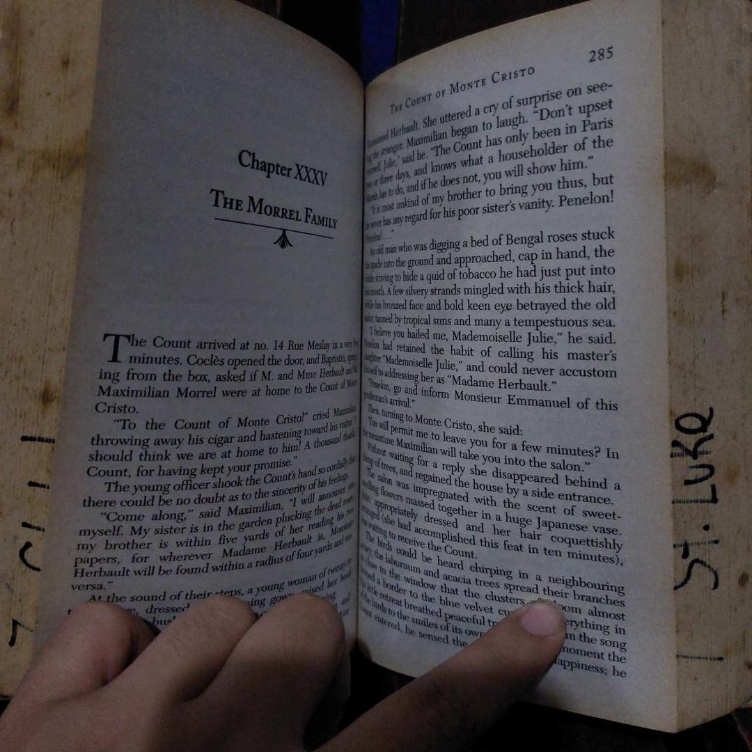 The Count of Monte Cristo by Alexander Dumas classic literature ...