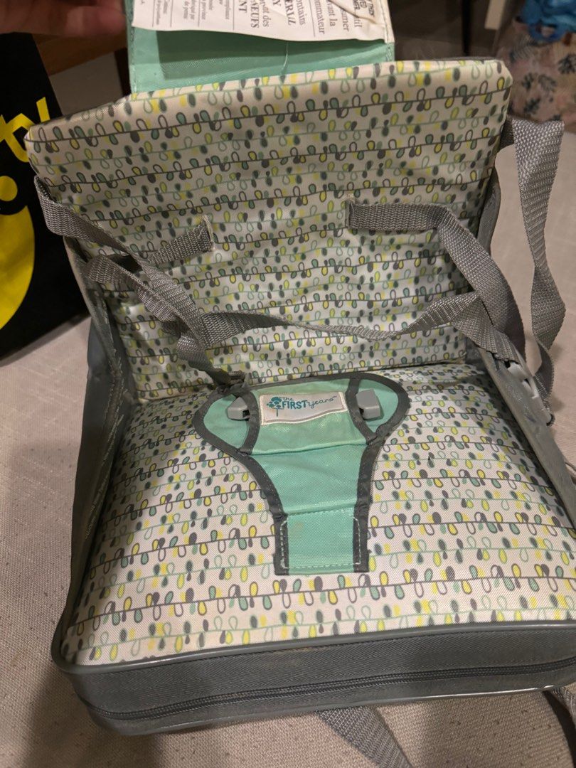 High Chair- The First Years- On the Go- booster Feeding Seat, Babies ...