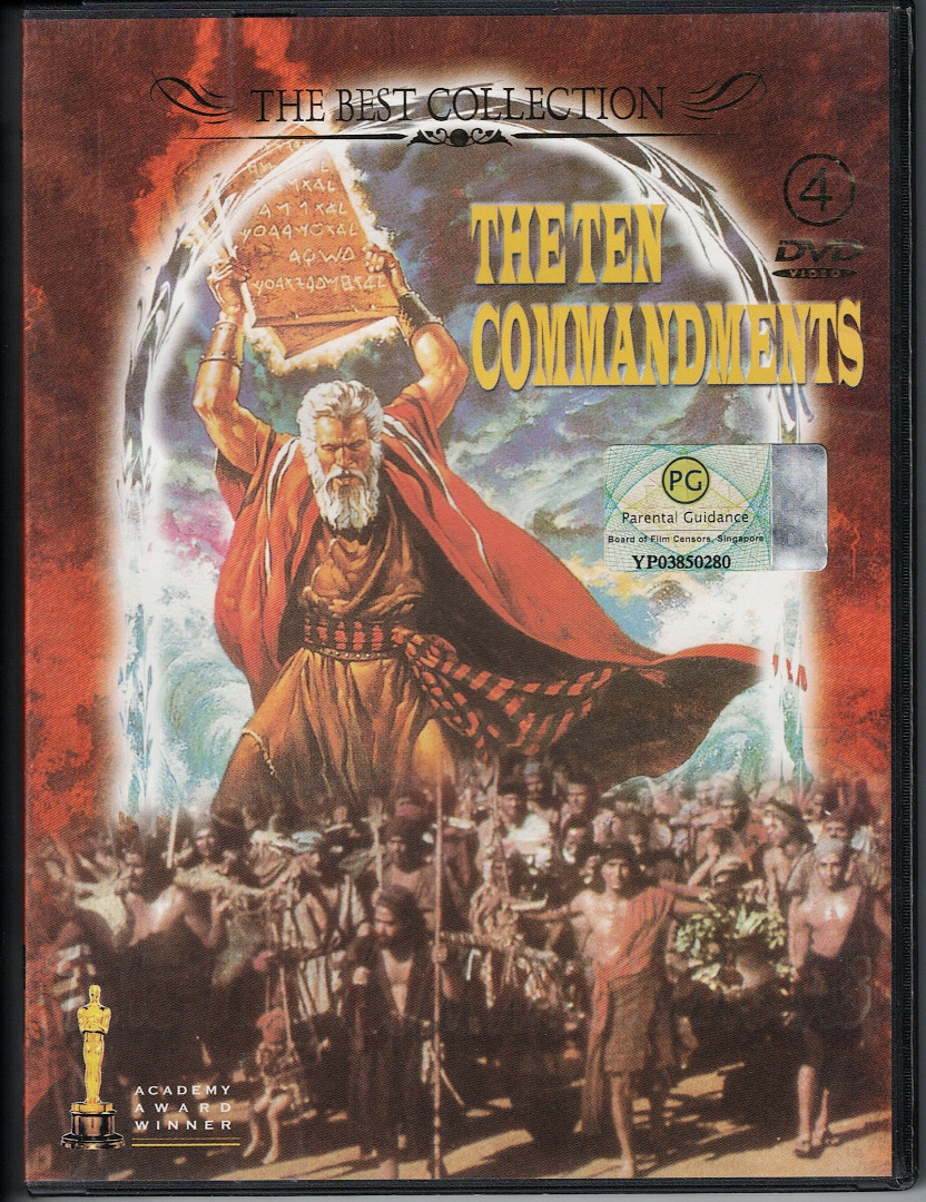 The Ten Commandments ***original dvd***, Hobbies & Toys, Music & Media ...