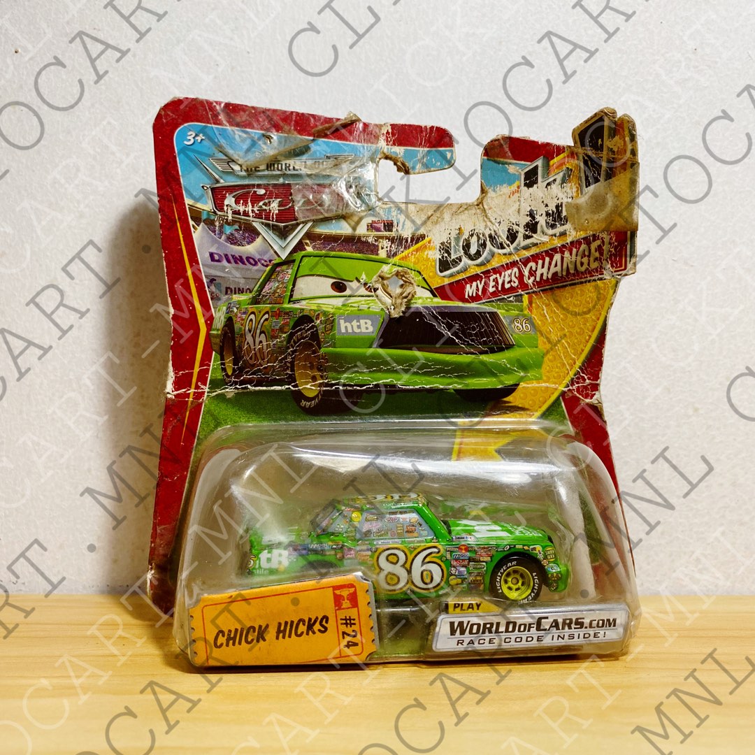 The World of Cars Look my eyes change! Chick Hicks, Hobbies & Toys ...
