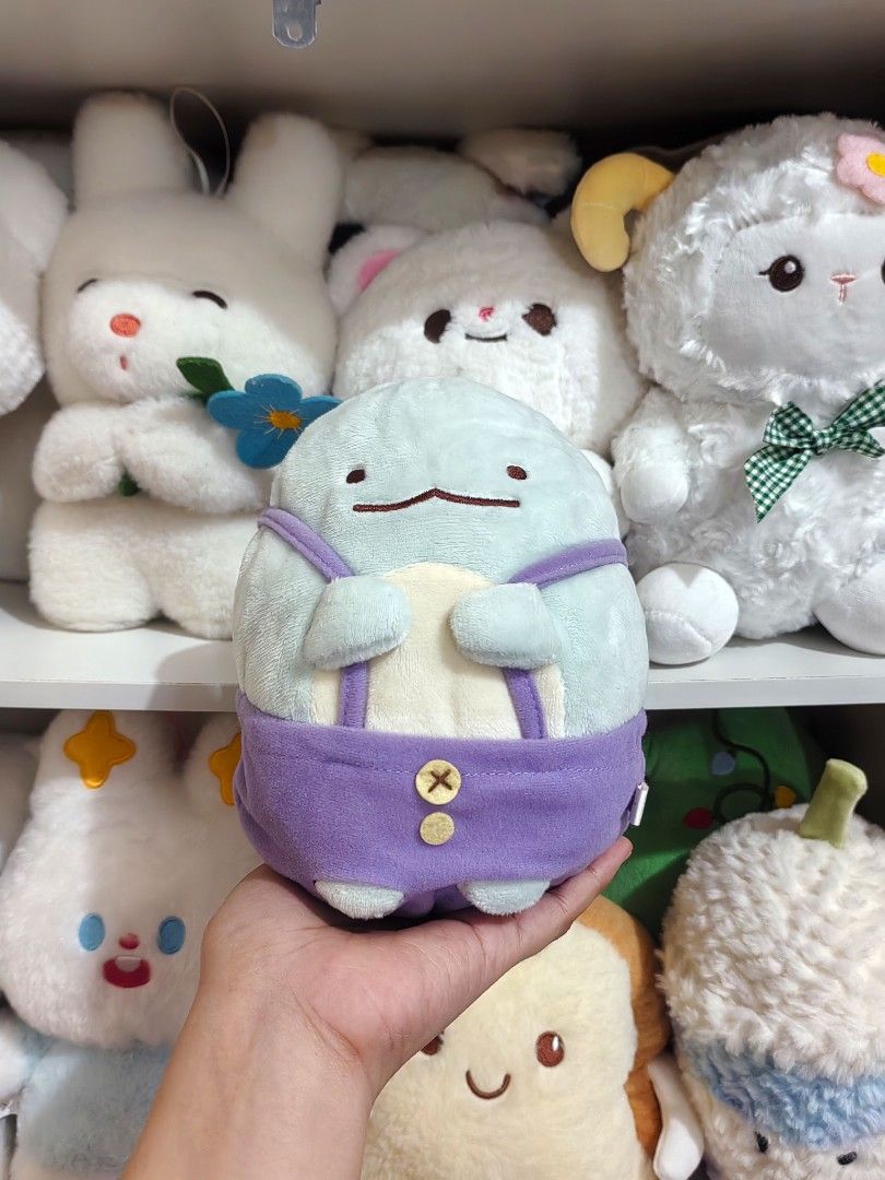 Tokage in Jumper Suit (Sumikko Gurashi) Plushie Stuff Toy, Hobbies ...