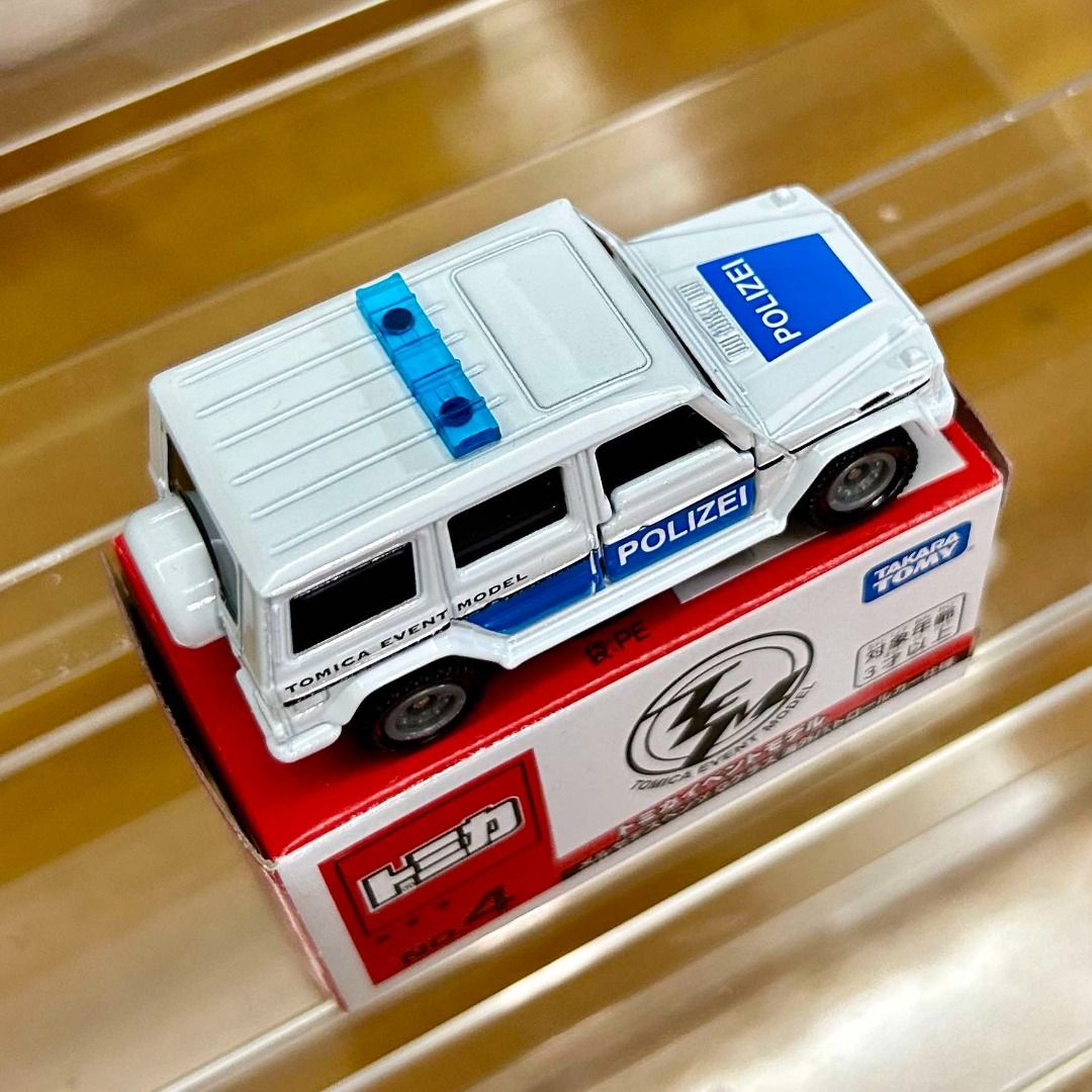 Tomica Event Model Mercedes Benz G-Class Polizei Patrol Car, Hobbies ...