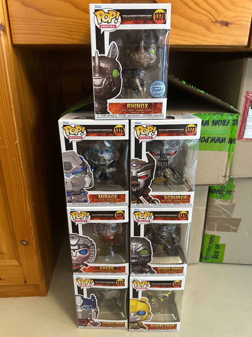 Transformer Rise Of The Beasts Set Funko Pop, Hobbies & Toys ...