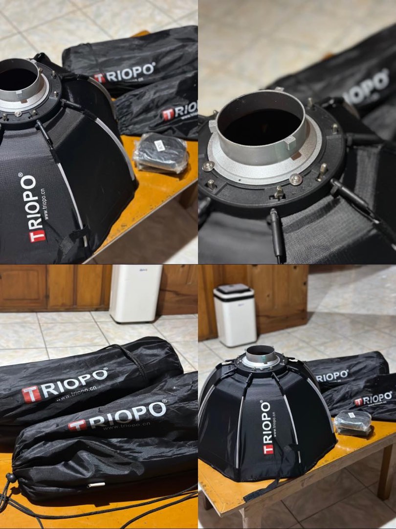 Triopo 55cm Soft Box Bowens Mount (2 Units Available), Photography ...
