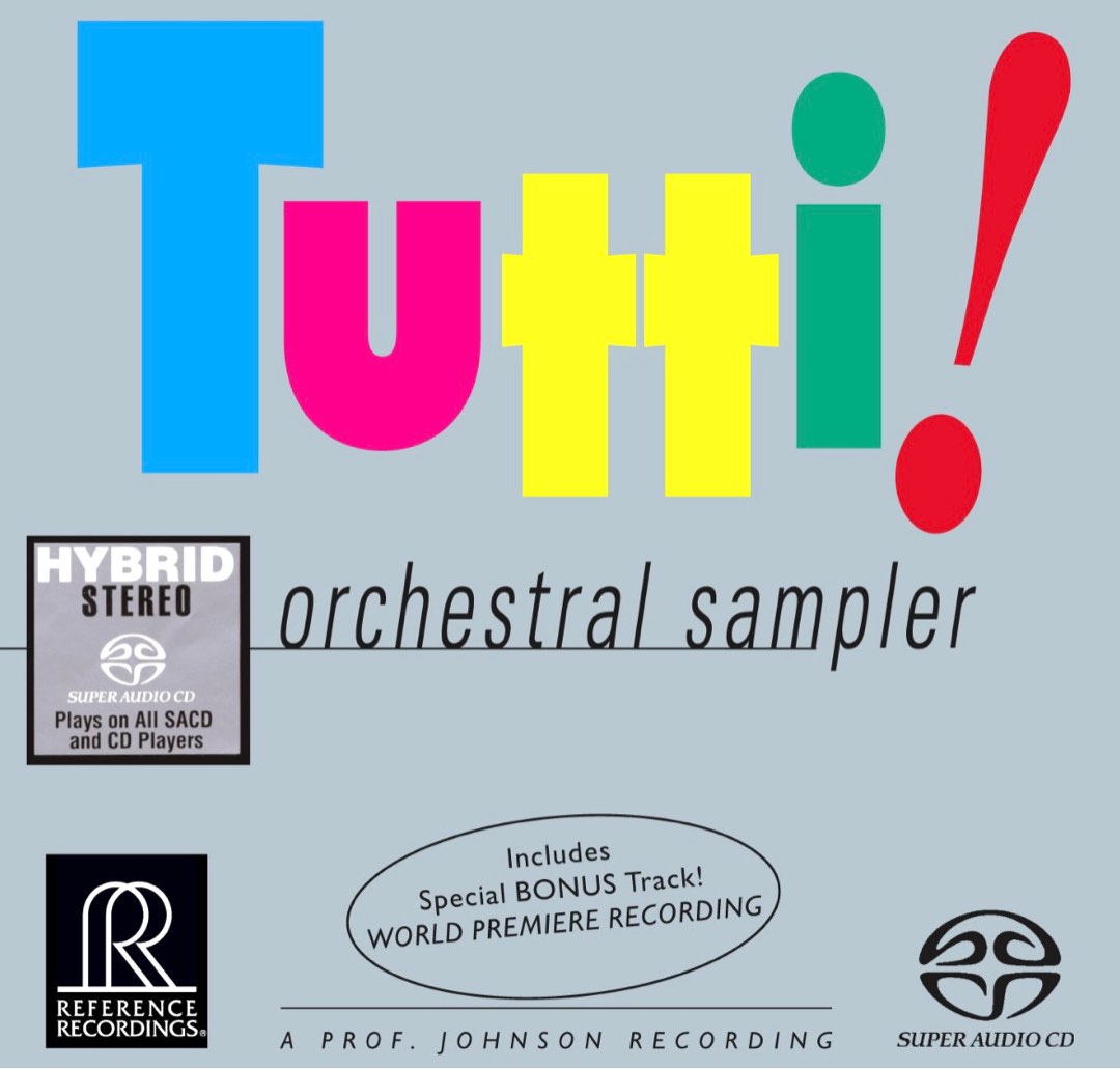 Tutti Orchestral Sampler(Hybrid SACD)Brand-New, Hobbies & Toys, Music ...