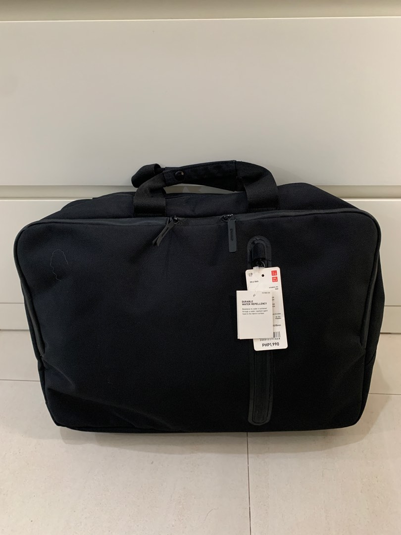 Uniqlo 3-Way Backpack Messenger Laptop Bag, Men's Fashion, Bags ...