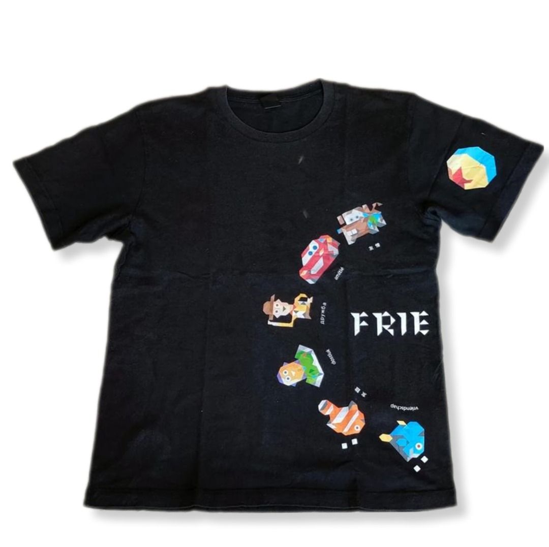 UNIQLO X DISNEY PIXAR CARS TOY STORY MONSTER INC FINDING NEMO T-SHIRT ...