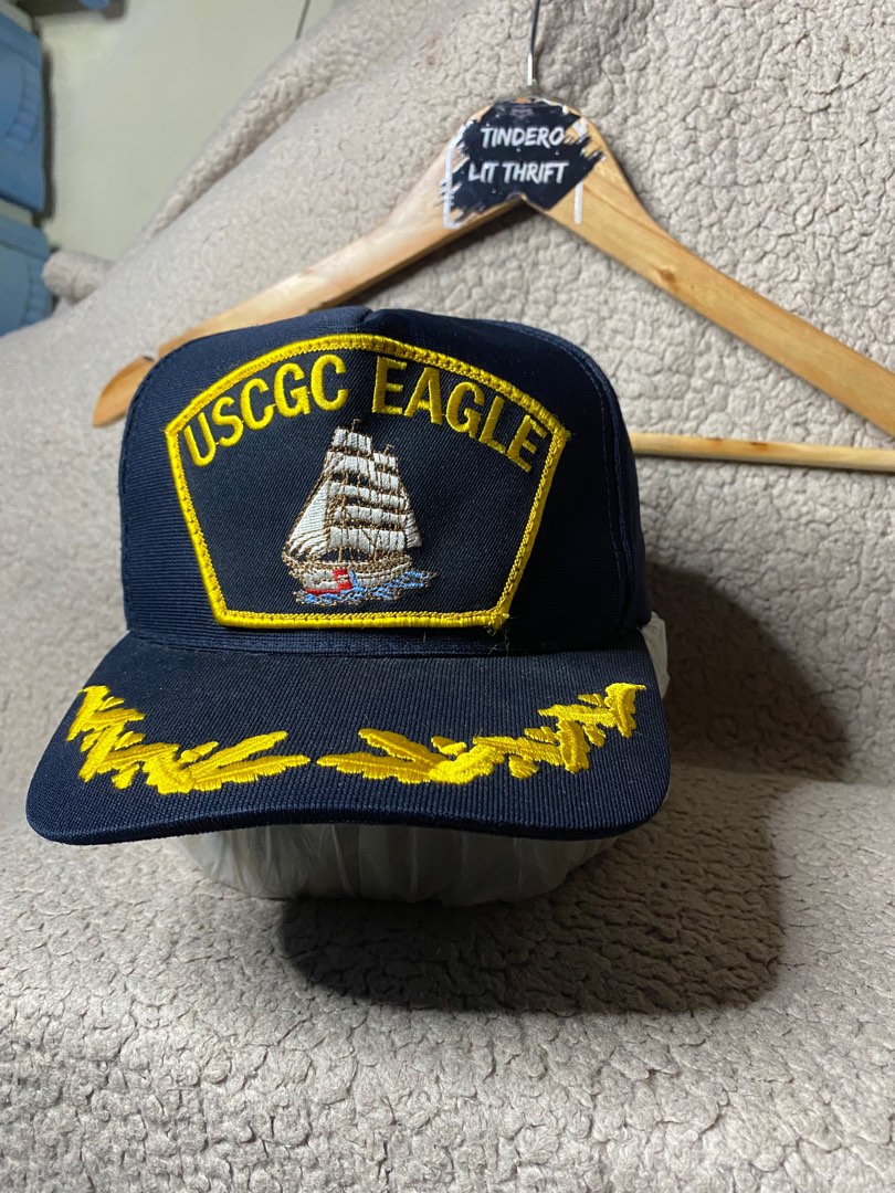 Vntg. Cap USCGC EAGLE Hat , North Star USA Made, Men's Fashion, Watches ...