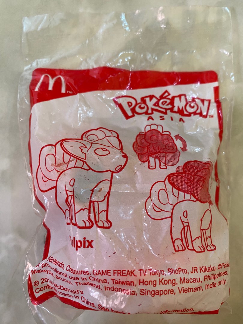 Vulpix - Pokemon Happy Meal Toy 2018 Edition, Hobbies & Toys, Toys ...
