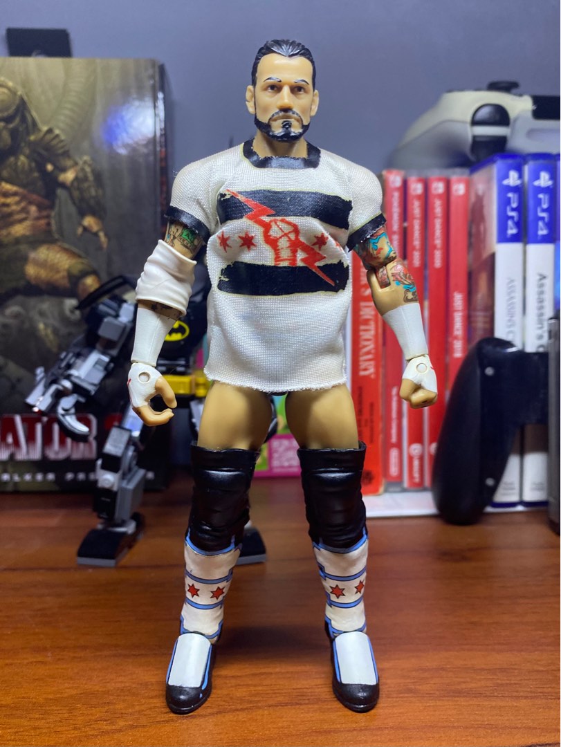 WWE CM Punk Elite Series 16, Hobbies & Toys, Toys & Games on Carousell