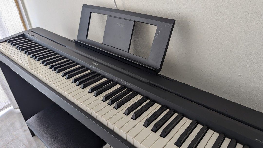 Yamaha Digital Piano P-45B, Hobbies & Toys, Music & Media, Musical ...