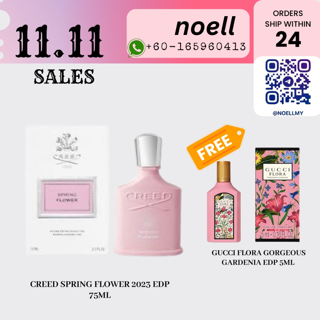 [11.11 BUY 1 FREE 1 SALE] ORIGINAL AUTHENTIC READY STOCK CREED SPRING ...