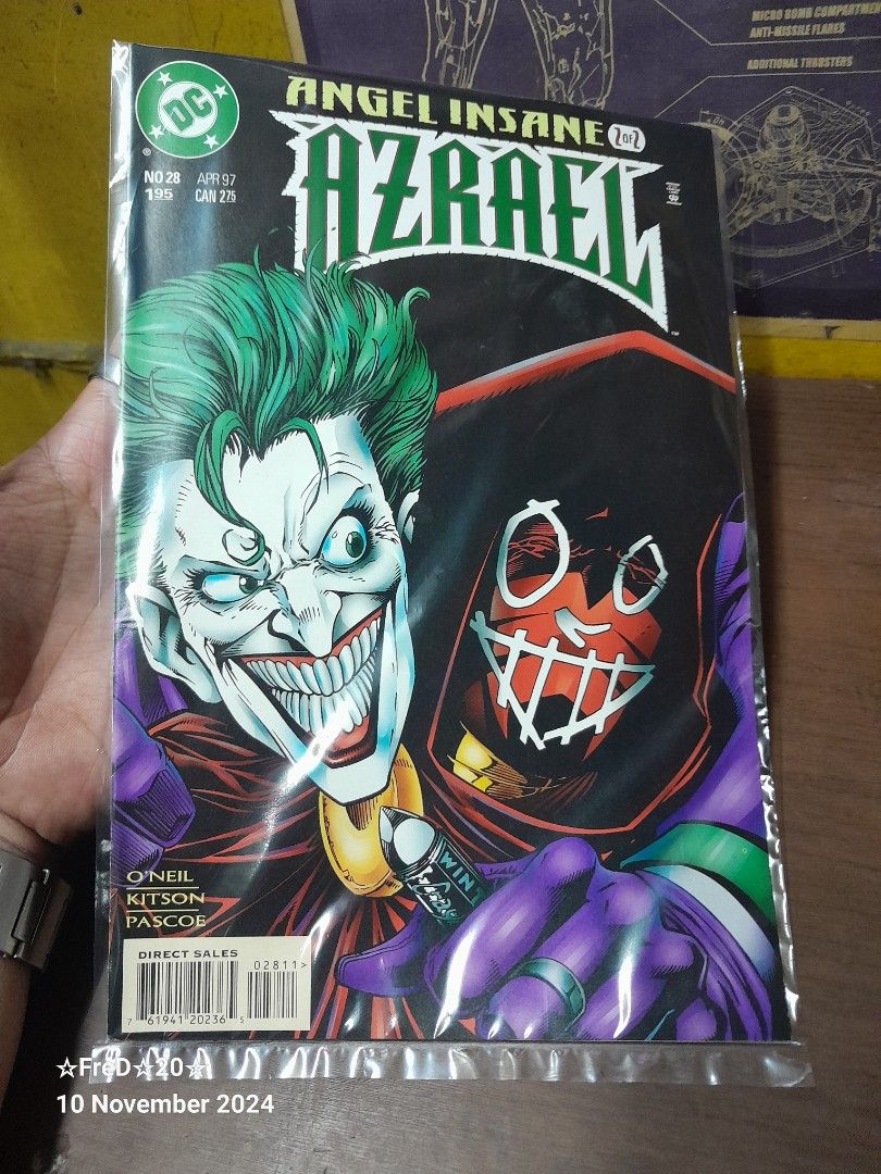 1990s Complete (Angel Insane 1 to 2 of 2) Azrael DC Comics, Hobbies ...