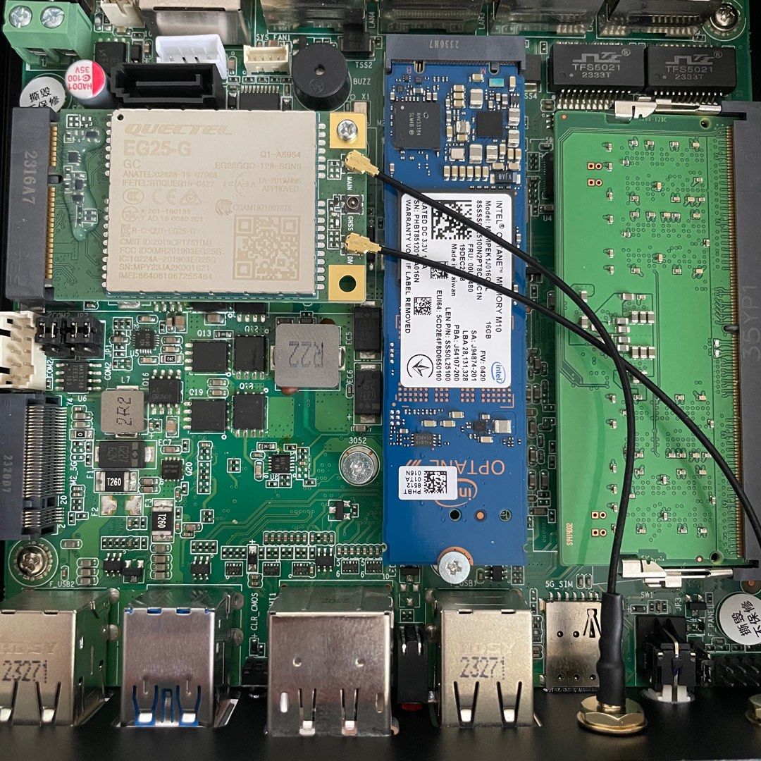 4-port 2.5G N100 Soft Router/Mini-PC with 4G LTE Modem for pfSense ...