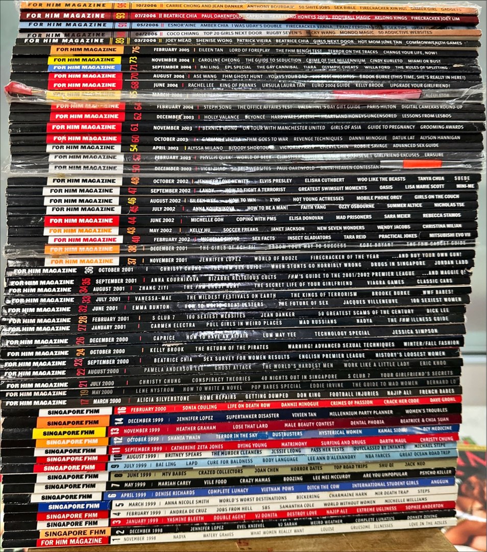 FHM 1st Issue 1998 till 2006 97th Issue, Hobbies & Toys, Books ...