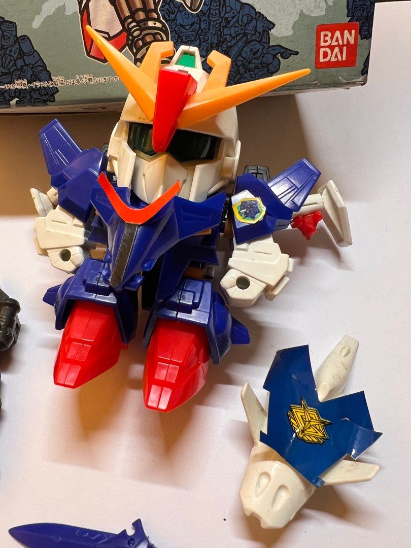 元祖 SD高達 GARMS 空戰部隊員 no. 51 Z高達原型 中古 清屋 罕有絕版 BB戰士 made in japan gundam 模型, 興趣及遊戲, 玩具 & 遊戲類 ...