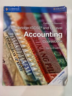 IGCSE Accounting Textbook, Hobbies & Toys, Books & Magazines, Textbooks ...