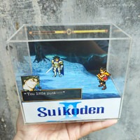Acrylic Diorama Cube Suikoden 2 Luca Vs Riou, Toys & Collectibles ...