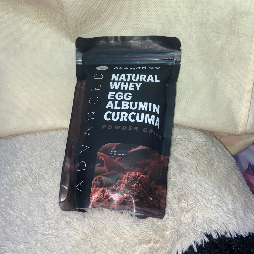 Alamon Go powder drink susu penambah berat badan, Makanan & Minuman ...