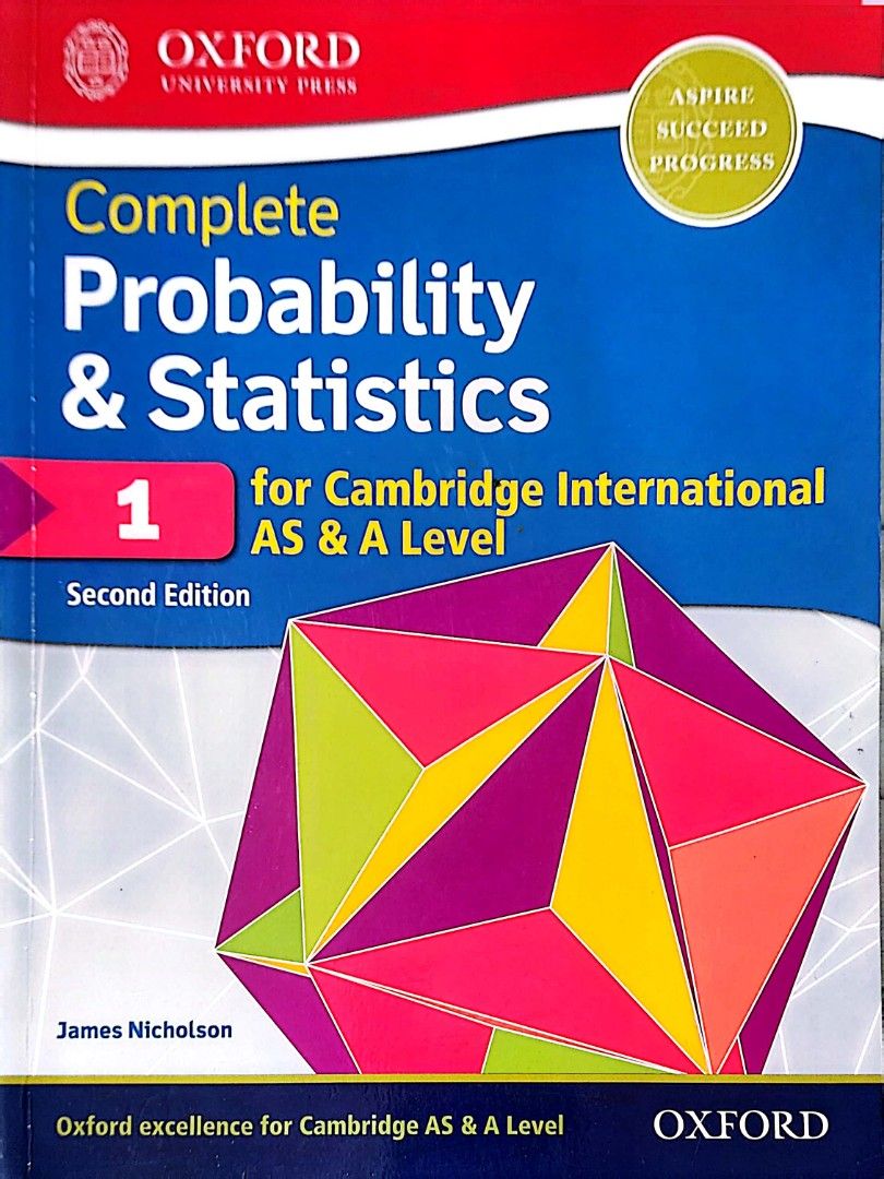 Alevel statistics AS and Alevel book, Hobbies & Toys, Books & Magazines ...