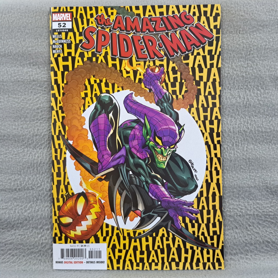 Amazing Spider-Man #52 (7th Series) Marvel Comics (Zeb Wells, Ed ...
