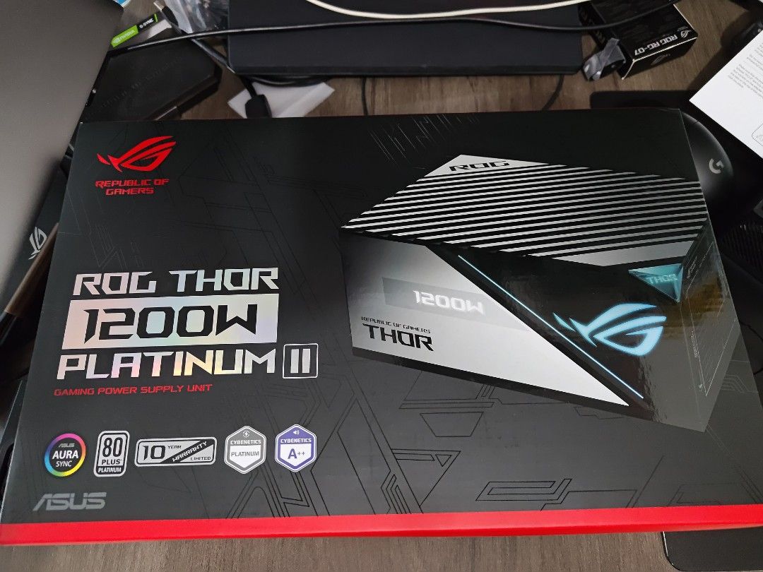 ASUS 華碩 ROG THOR 1200W Platinum II 電源供應器, 電腦＆科技, 電腦周邊及配件, 電腦周邊產品 ...