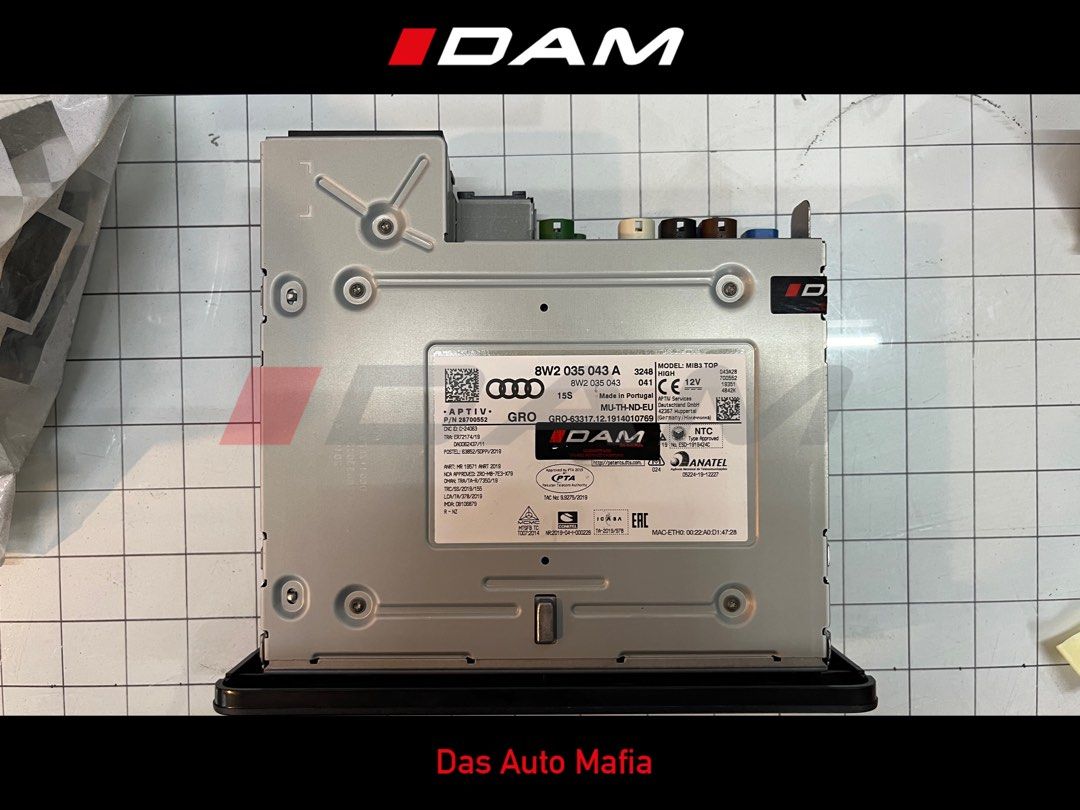 Audi MIB3 / Porsche PCM6 convert the region to ROW for Parallel ...