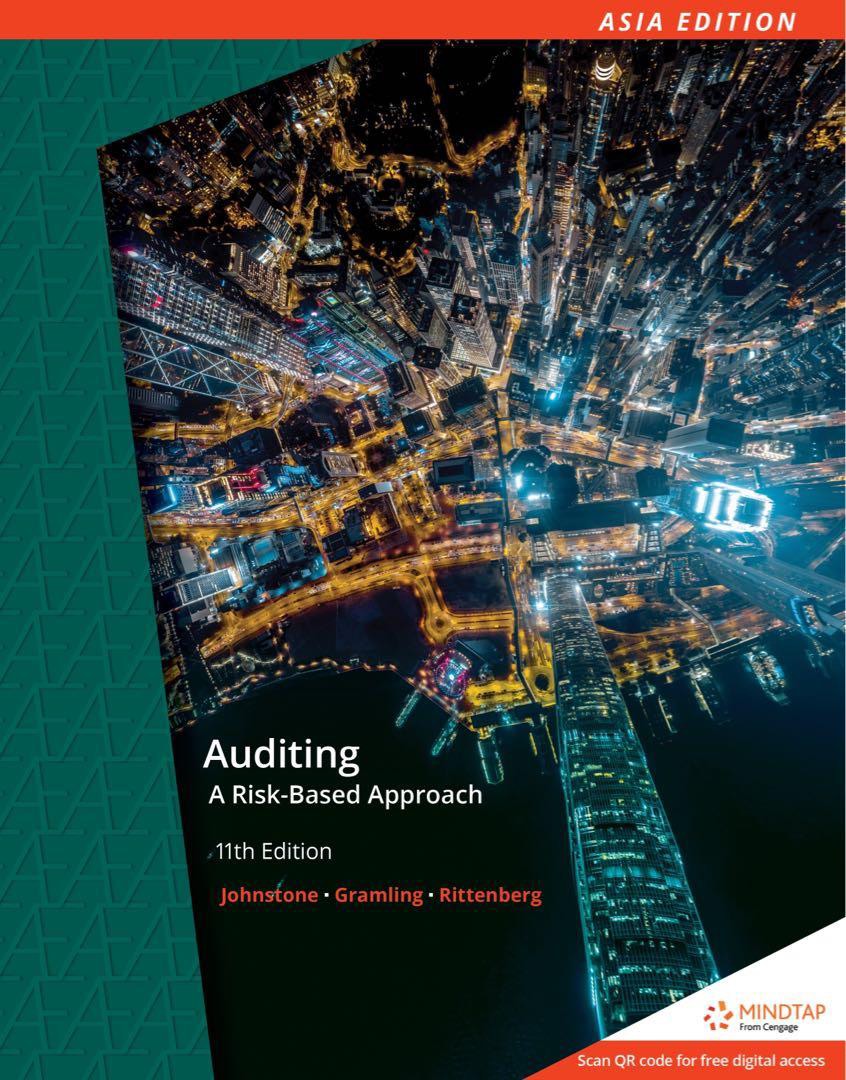 Auditing, A Risk-Based Approach (11th Edition) University textbook book ...