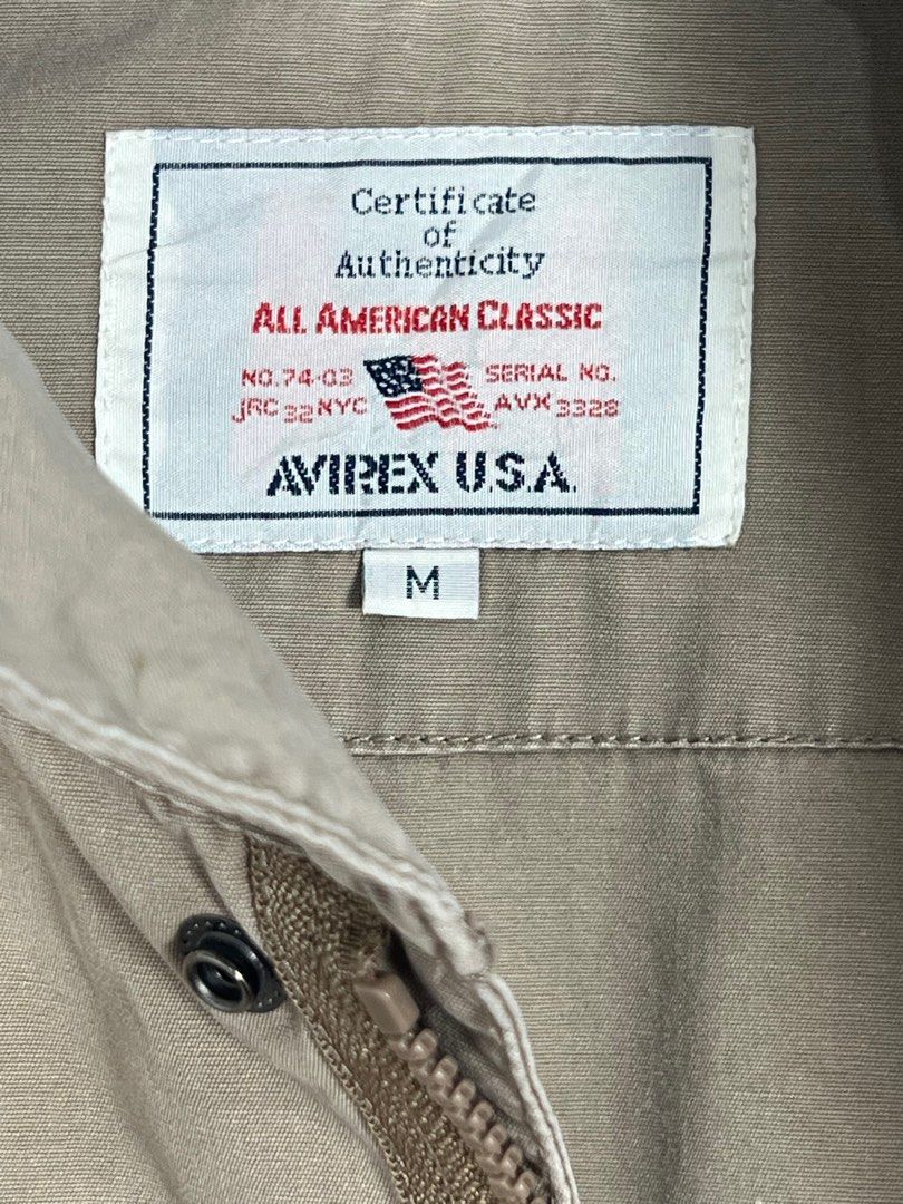 Avirex Field Jacket, Men's Fashion, Coats, Jackets and Outerwear on ...