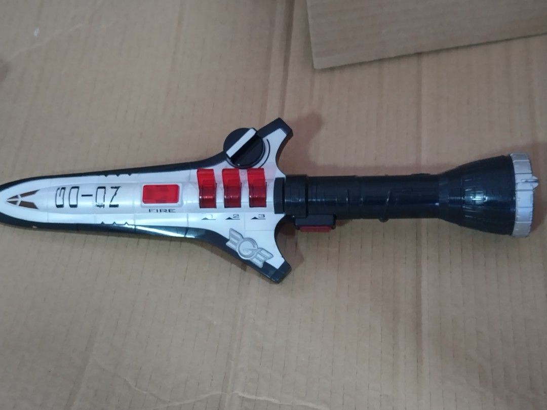 Bandai - Engine Sentai Go-onger - DX Transformation Grip Wing Trigger & DX Switch Jet Sword ...