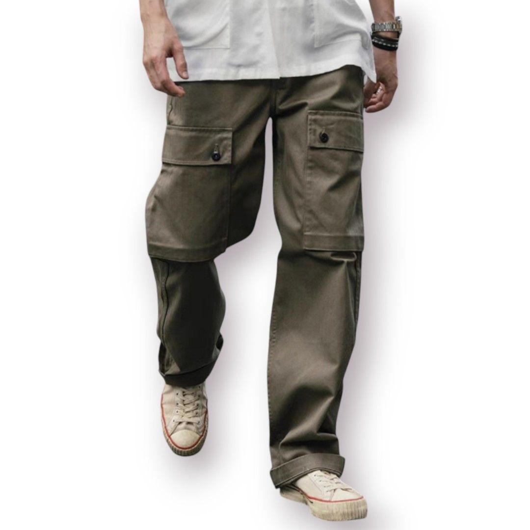 Bronson 13oz P44 HBT Modified Custom Monkey Pants, Men's Fashion ...